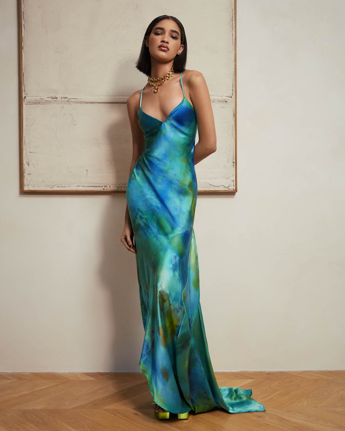 Angelic Drape Dress – Fe Noel